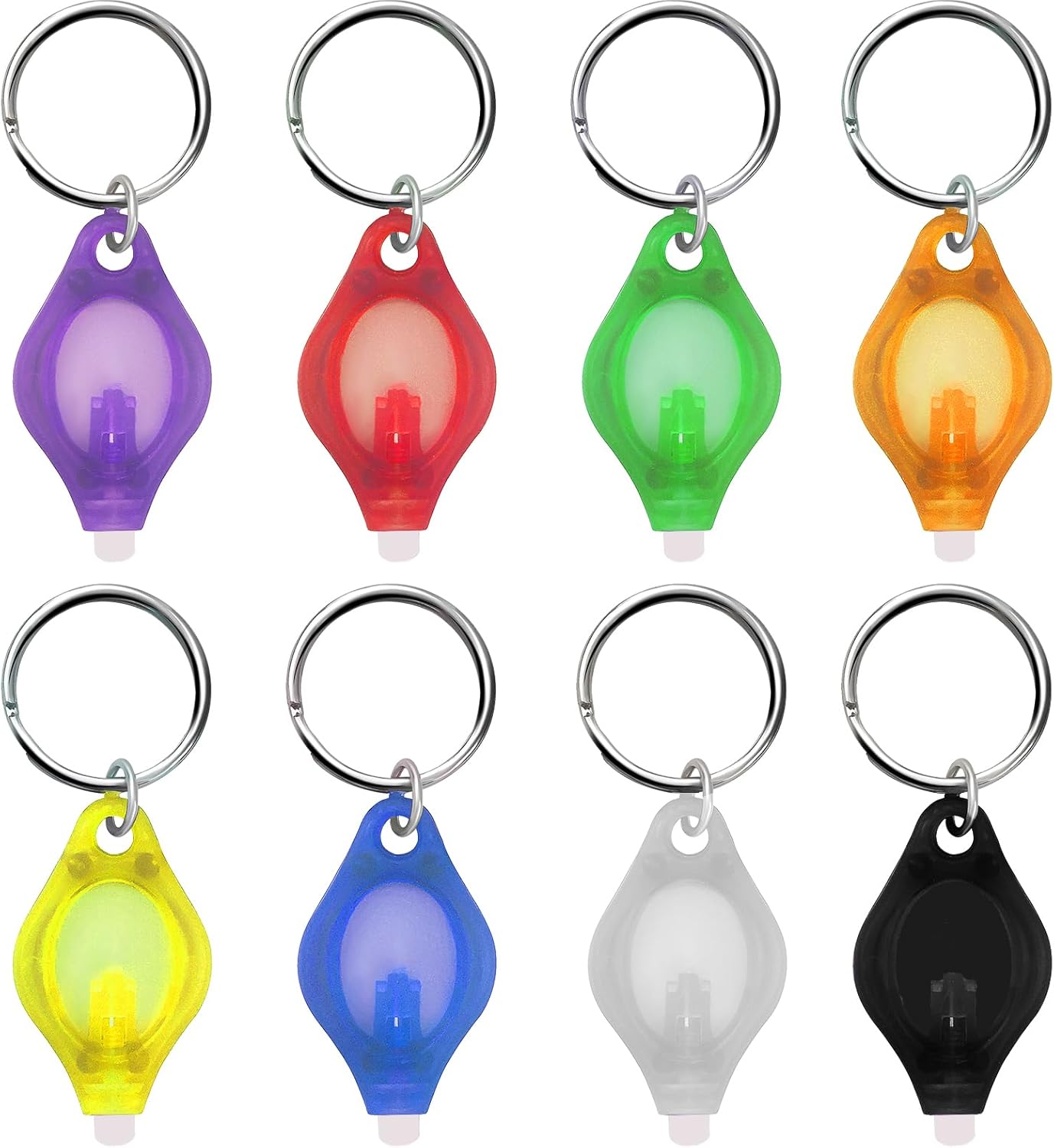 Amazon.com: Daemson Mini LED Keychain Flashlight, Ultra Bright Tiny ...