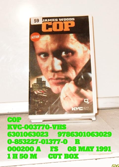 Amazon.com: Cop [VHS] : James Woods, Lesley Ann Warren, Charles Durning ...