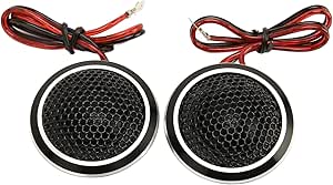 HiFi Tweeters, 150W 25mm Easy Installation Car Tweeters for 2 Way ...