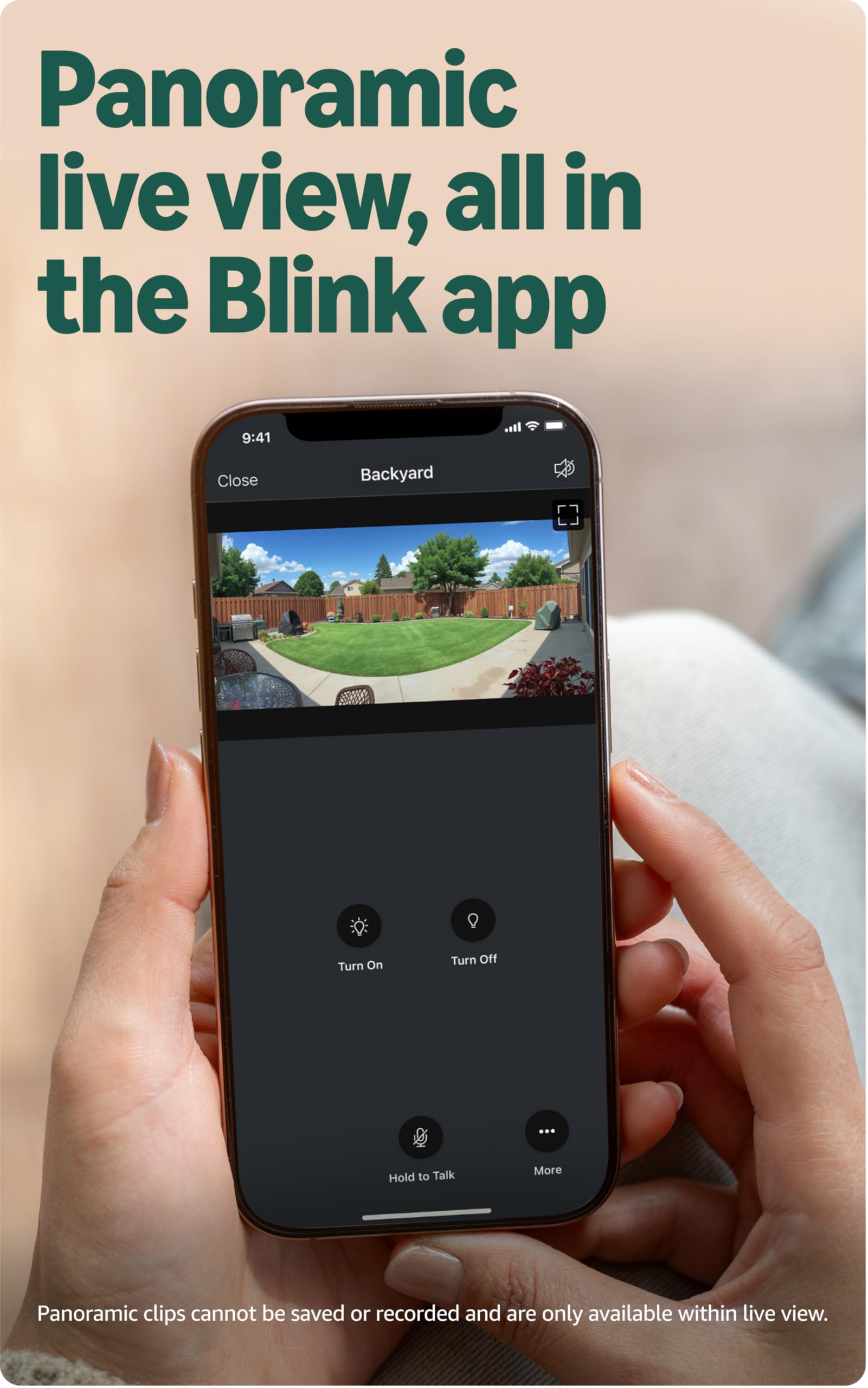 Snapklik.com : Blink Arc Plug-in Panoramic Vision Plus Subscription Required, 180 Dual-camera ...