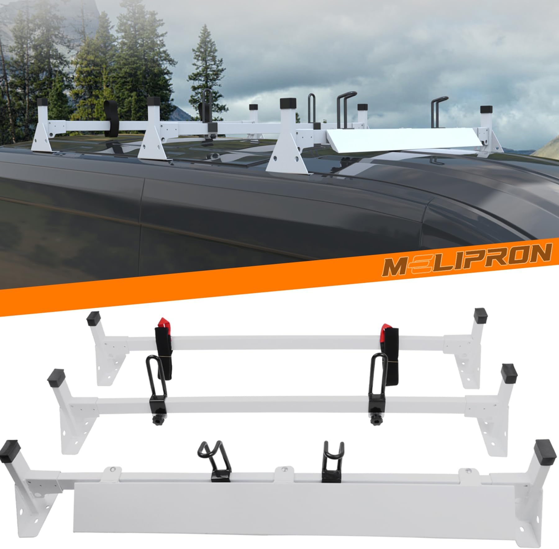 Amazon.com: WEATHER GUARD 2295301 Ladder Rack : Automotive