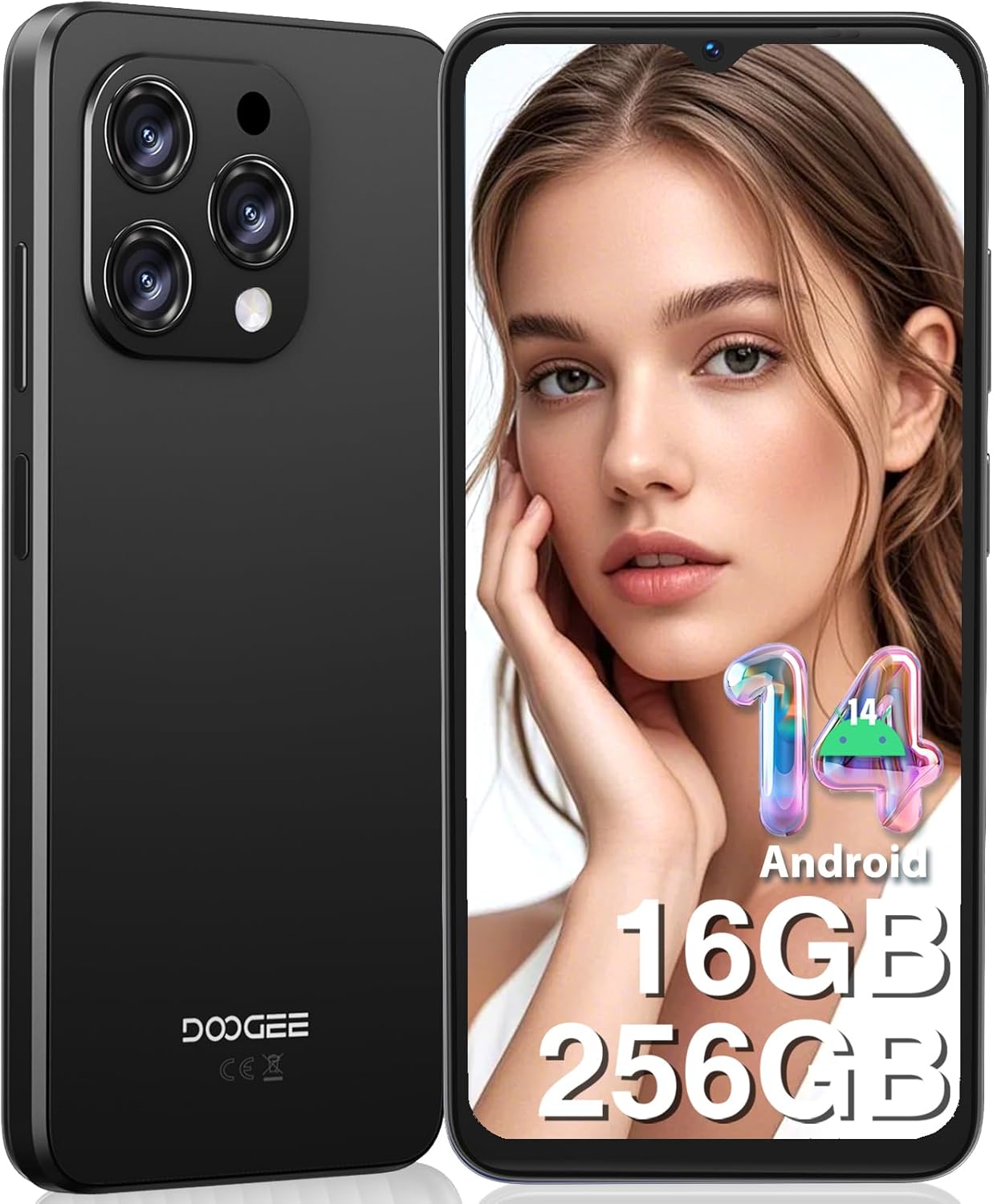 Amazon.com: DOOGEE N55 Pro Unlocked Phone, Android Phone with 16GB RAM ...