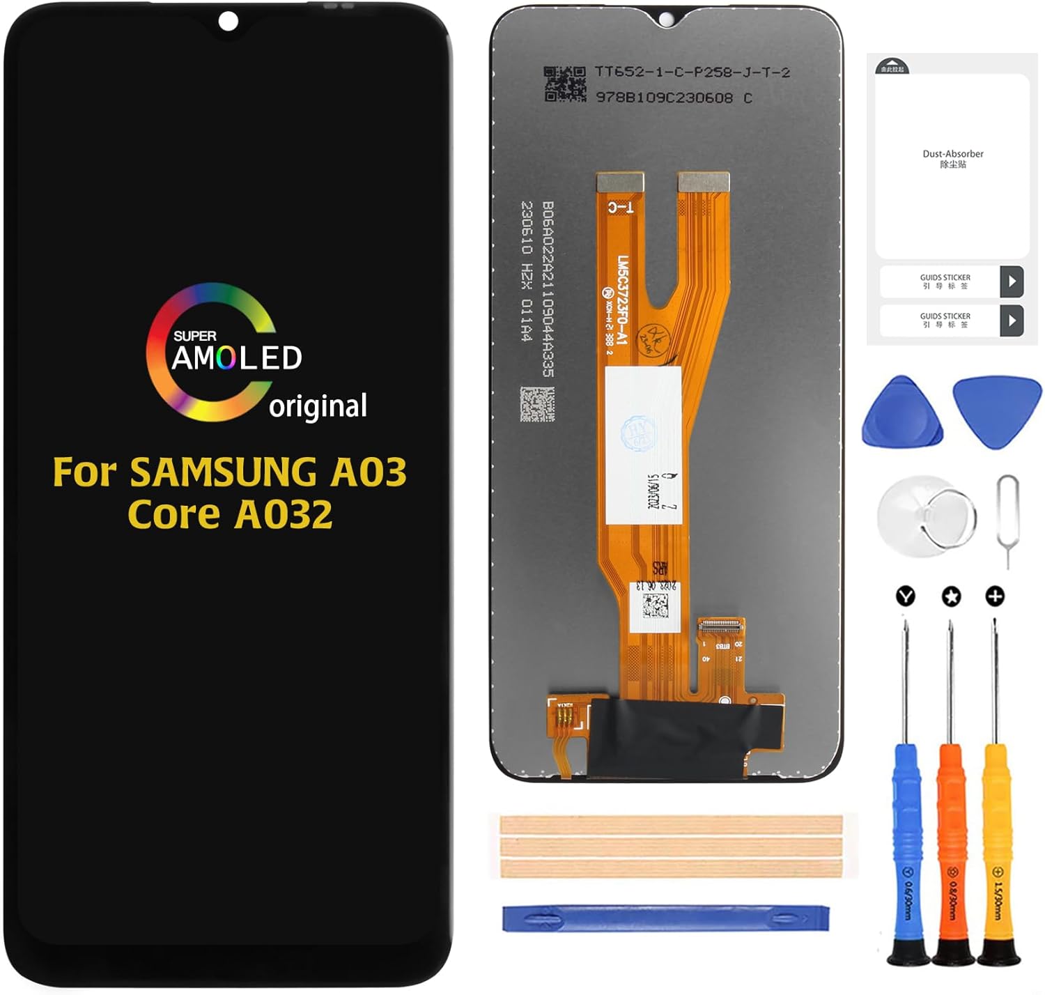 Amazon.com: A-MIND for Samsung Galaxy A03 Core A032【Original】 Screen ...