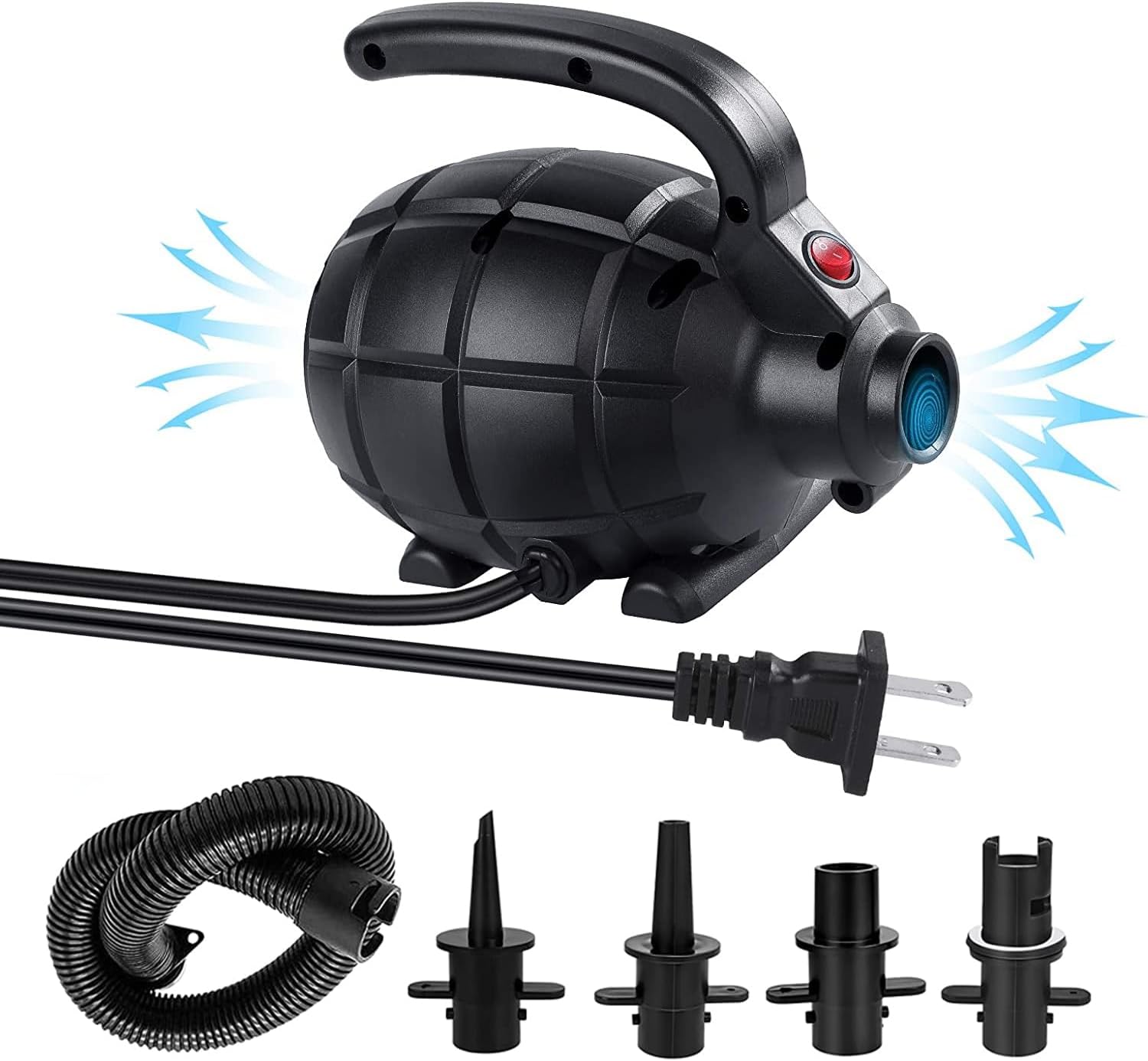 Amazon.com: Electric Air Pump for Inflatable Pool Toys, Tumble Track ...