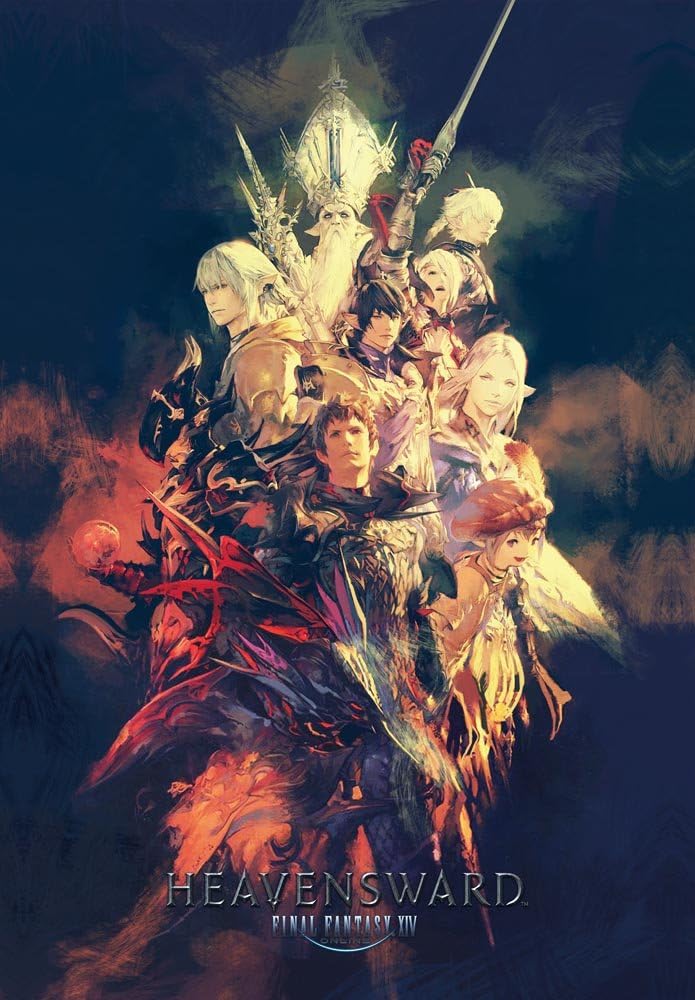 I removed the Endwalker title text from the official Endwalker Artwork ...