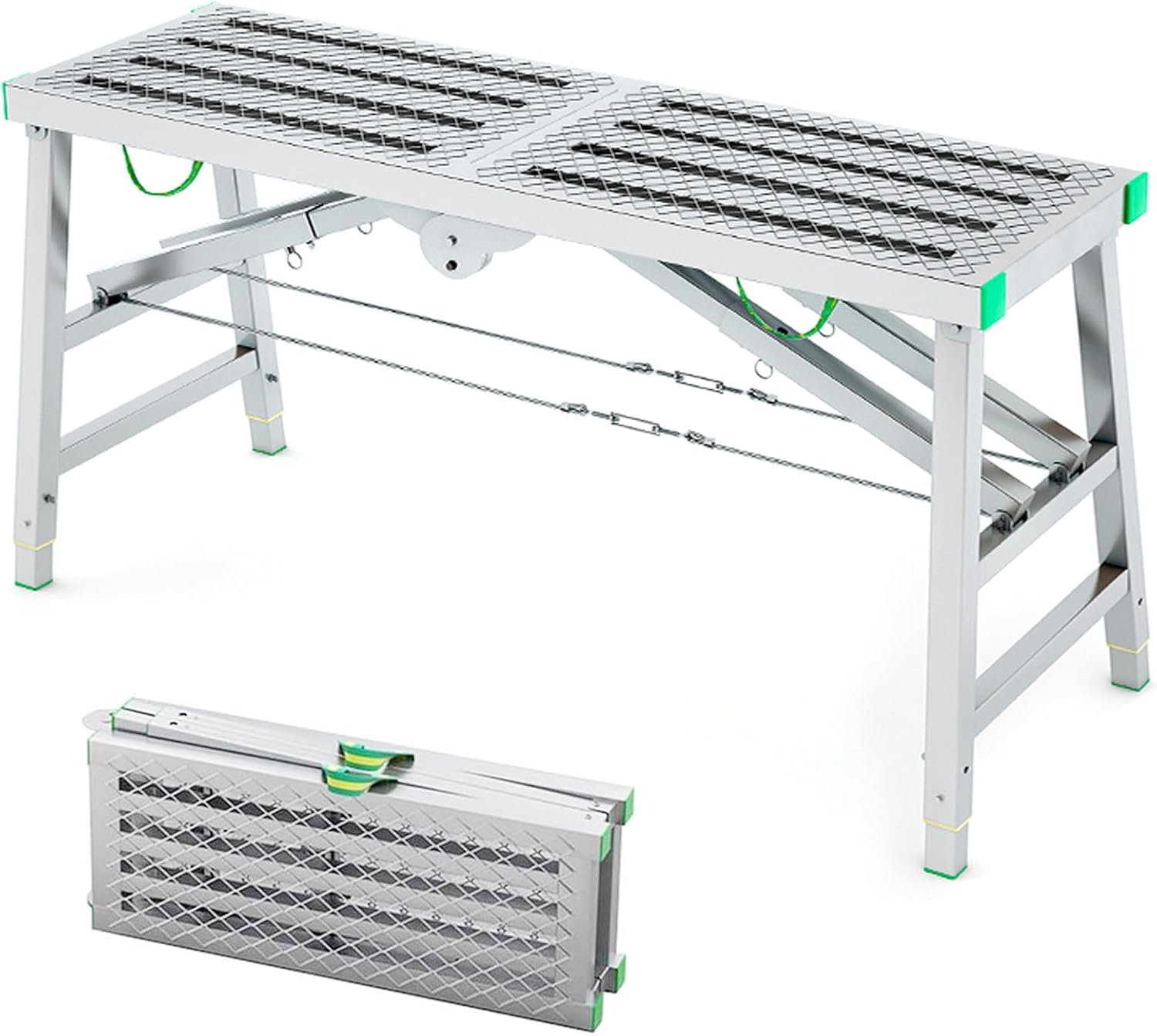 Adjustable Work Platform, Portable Folding Scaffolding, Step Ladders ...