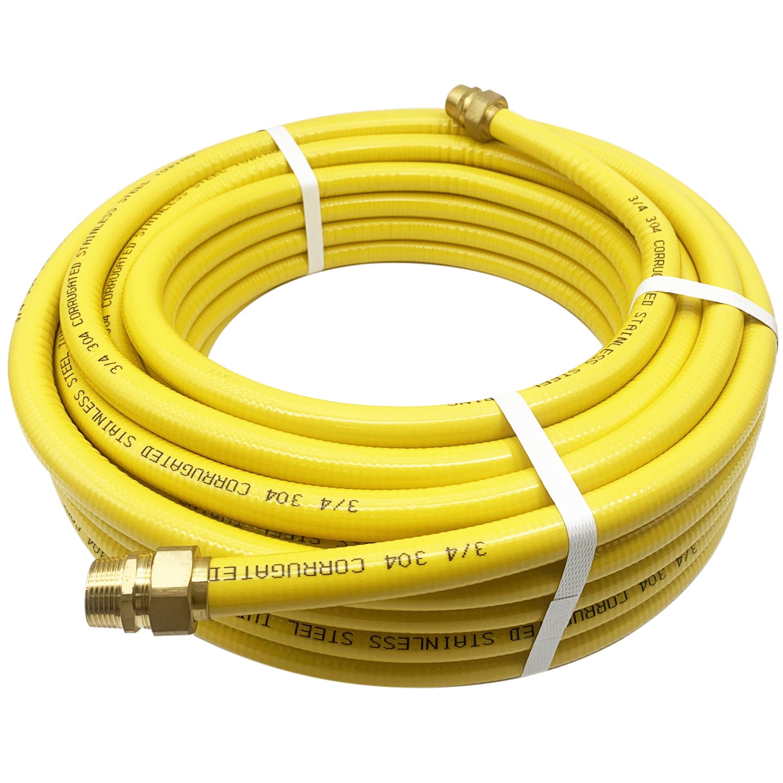 Snapklik.com : 70 Ft 3/4" Flexible Natural Gas Line,CSST Corrugated ...