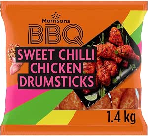 Morrisons BBQ Sweet Chilli Chicken Drumsticks 1.4kg : Amazon.co.uk: Grocery