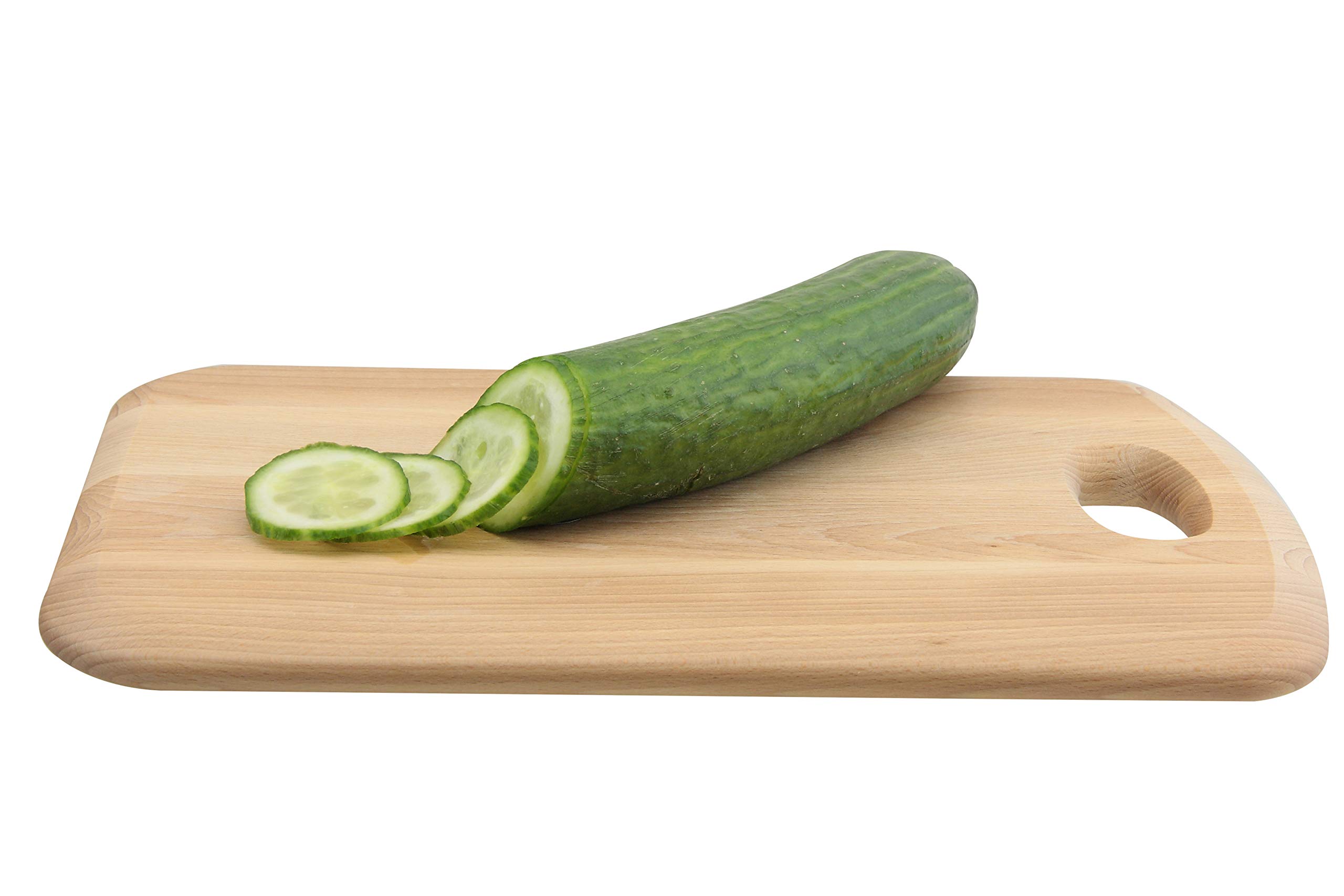 apollo THE HOUSEWARES BRAND Beech Chopping Board, Natural Beech Wood ...