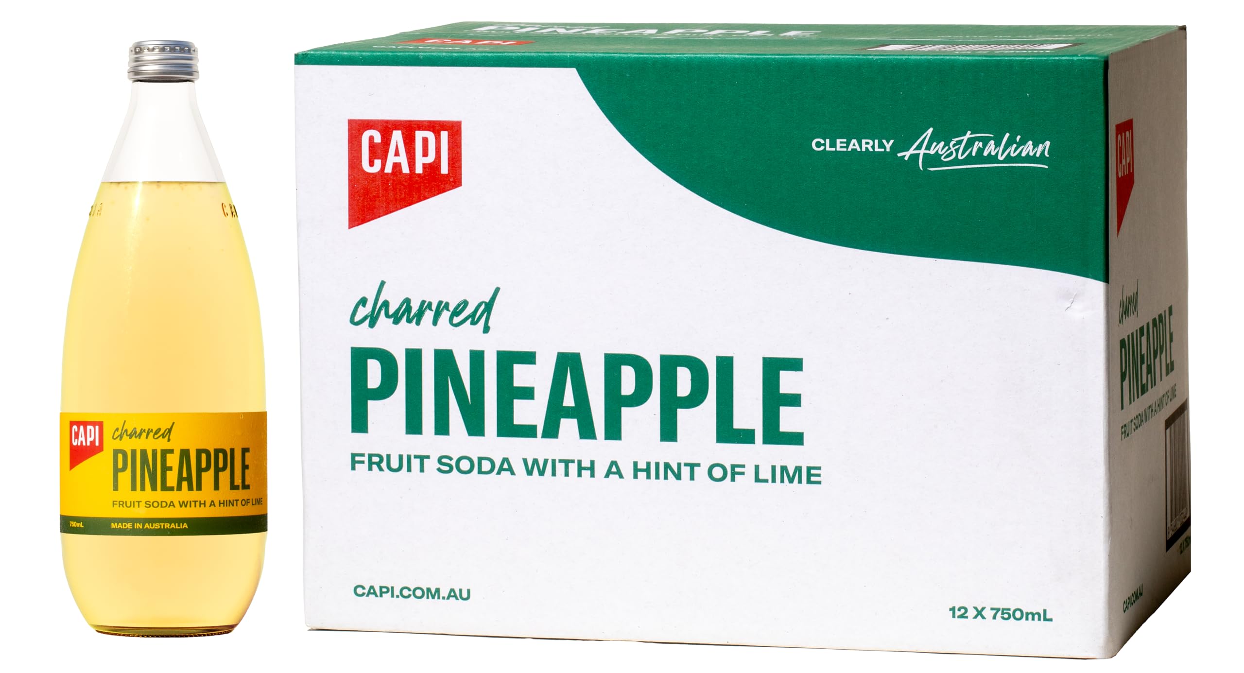 CAPI Charred Pinapple 750 mL X 12 : Amazon.com.au: Pantry Food & Drinks