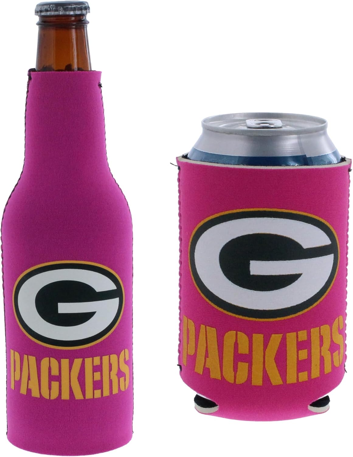 Amazon.com: Football Can & Bottle Holder Insulator Beverage Huggie ...