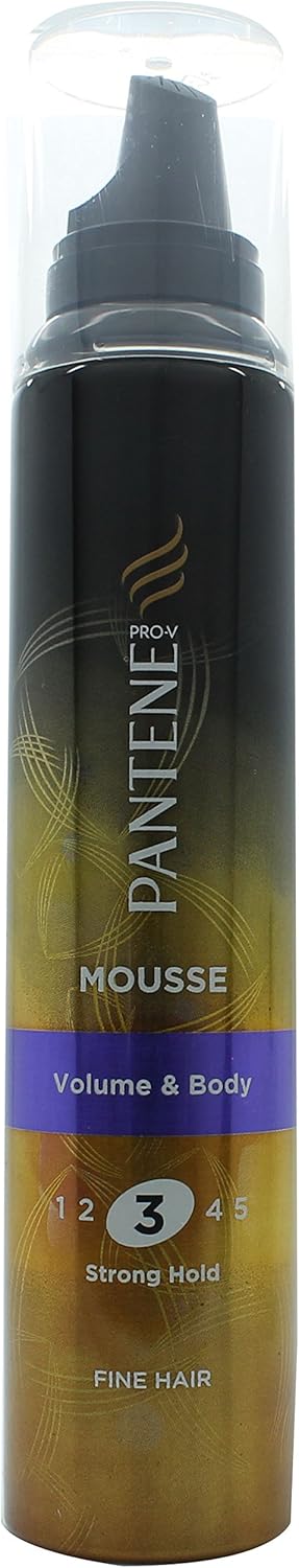 Pantene ProV Perfect Volume Mousse 200ml Level 3 Hold, 6.76 count ...