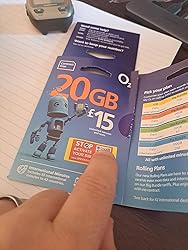 O2 SIM Card UK & EUROPE (ROAM FREE) PREPAID PAYG £10 Bundle - 8GB ...