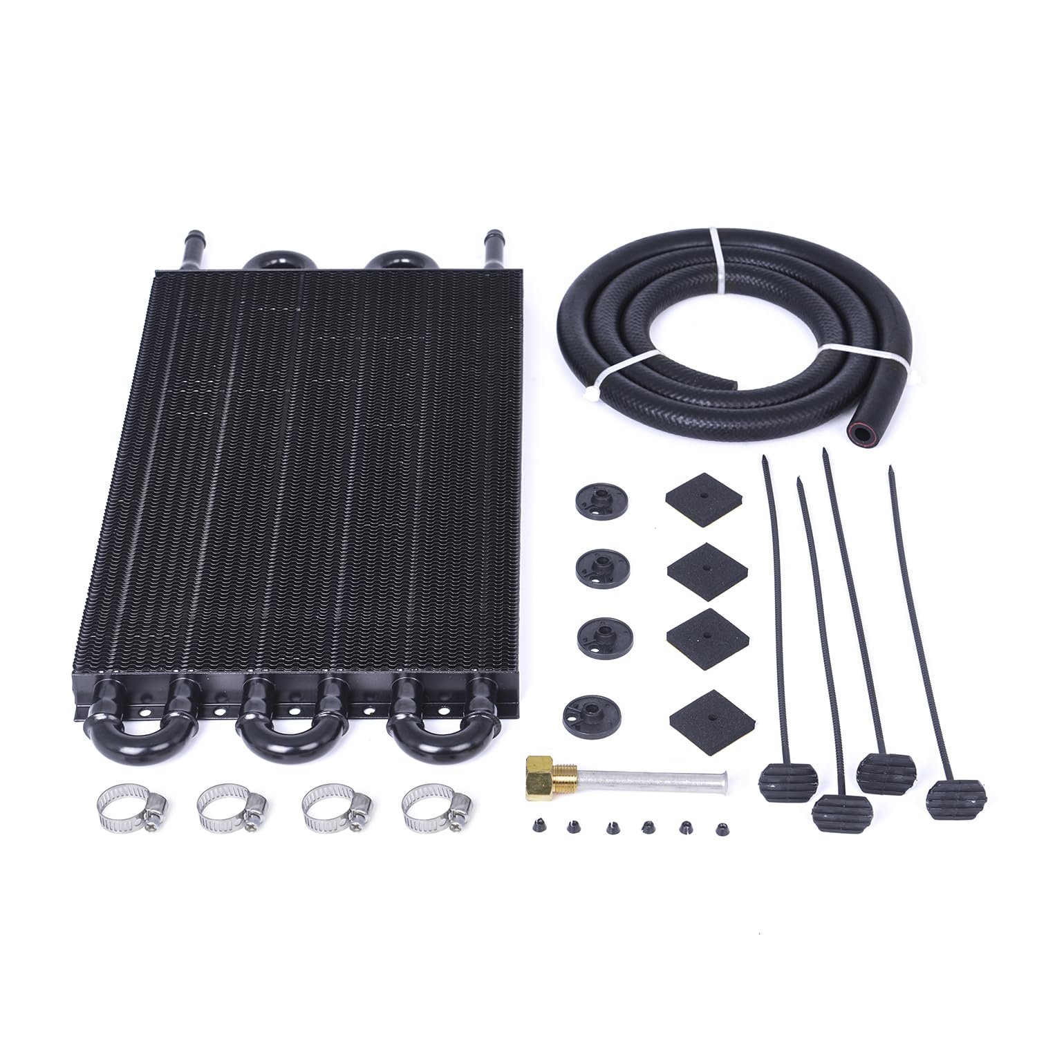 Amazon.com: ZHSYMX Universal 5/16" Transmission Oil Cooler, 6 Pass Tube ...