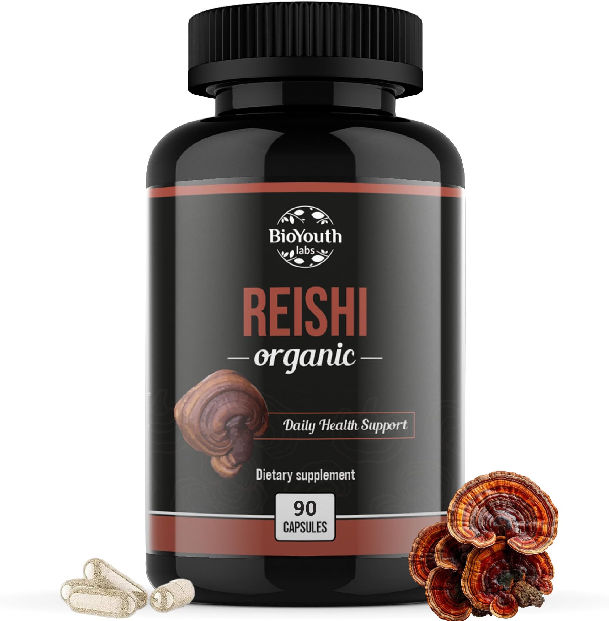 Amazon.com: BioYouth Organic Lions Mane Capsules Dietary Supplement ...