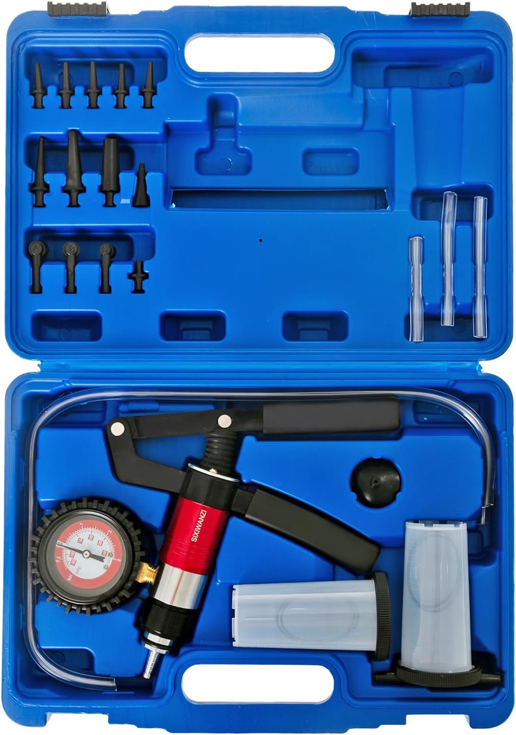 Amazon.com: SIXIWANZI Brake Bleeder Kit, Hand Held 2 in 1 Brake Bleeder ...