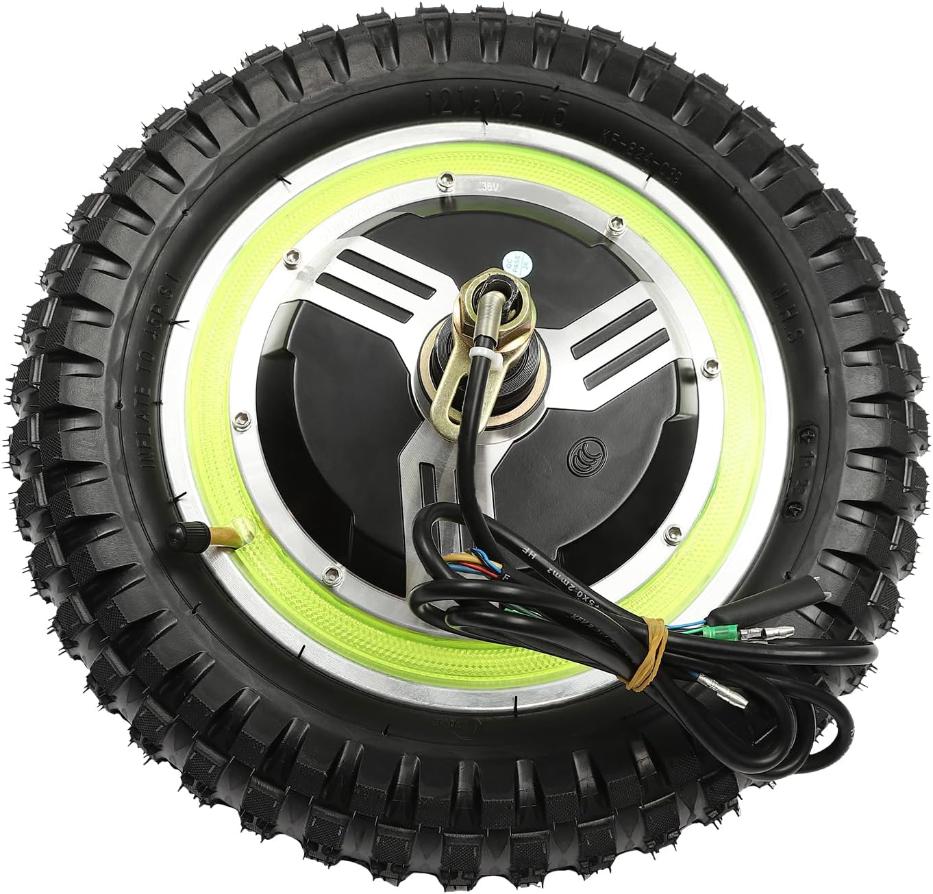 Amazon.com : Electric Bicycle Brushless Hub Motor, 12'' Front Rear ...