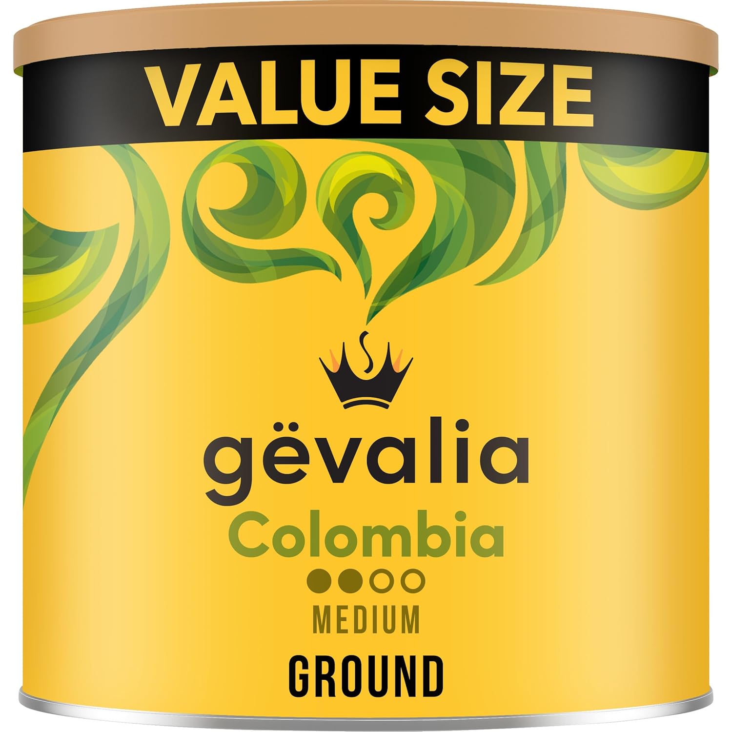 Amazon.com : Gevalia Colombia Medium Roast Ground Coffee, 31.9 oz ...