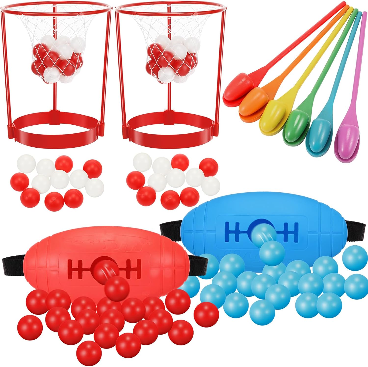 Amazon.com: Arrowbash Outdoor Lawn Carnival Games Shaking Swing Balls ...