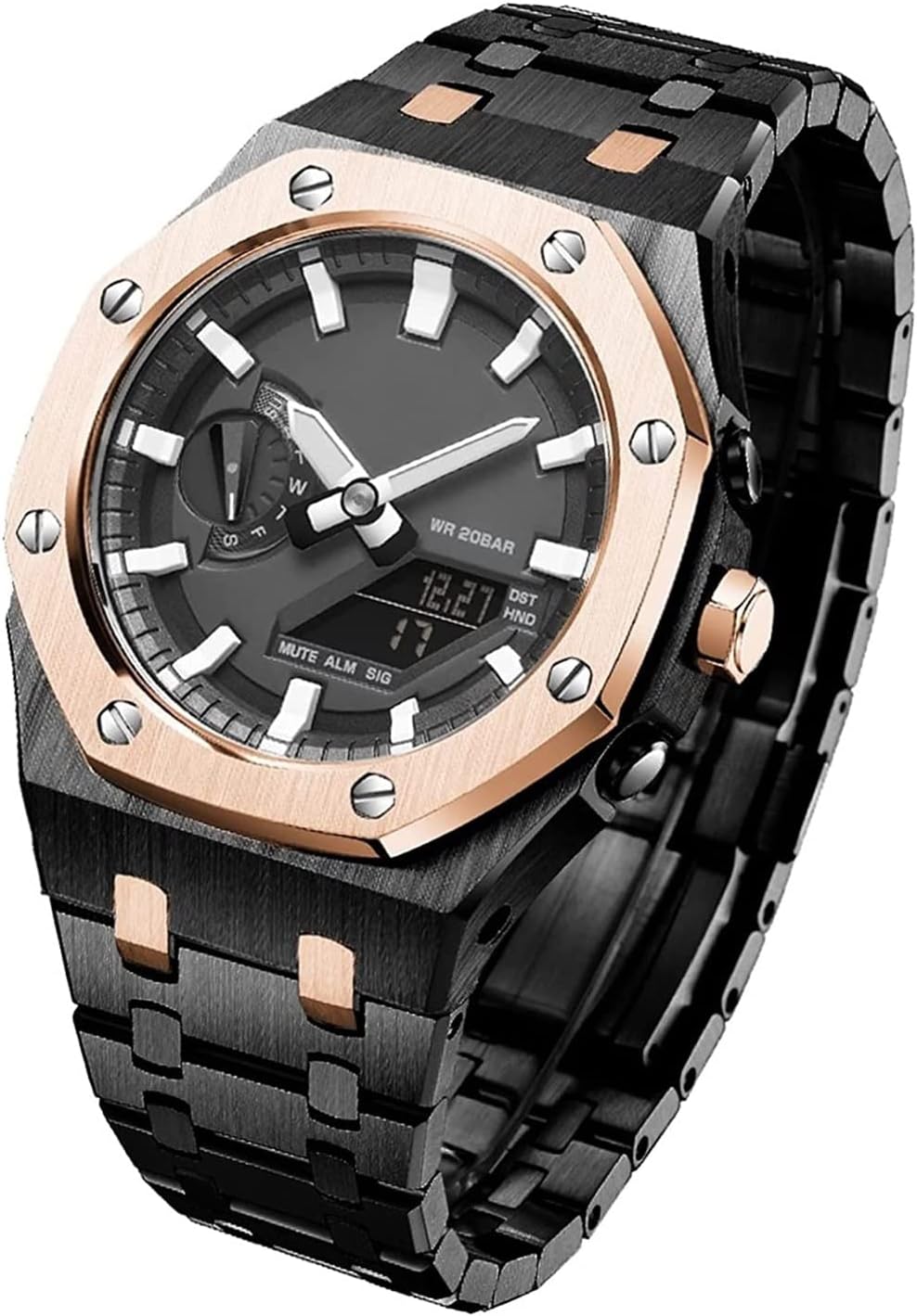 jeraland For Gshock Ga2100/2110 Mod Kits 5th Gen Metal Watch Band Case ...