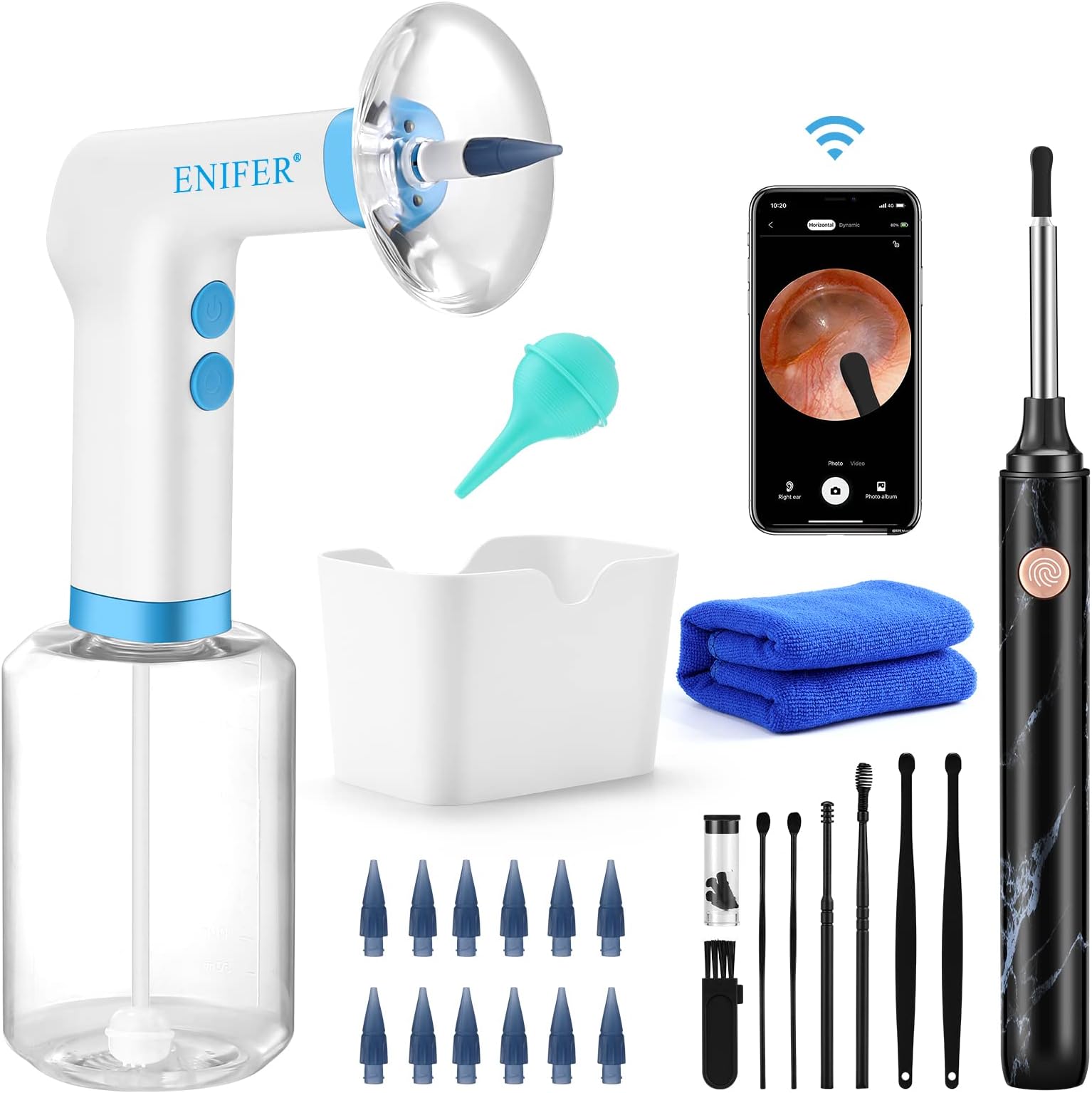 Amazon.com: Bionix - OtoClear Ear Irrigation System, Comfortable, Easy ...