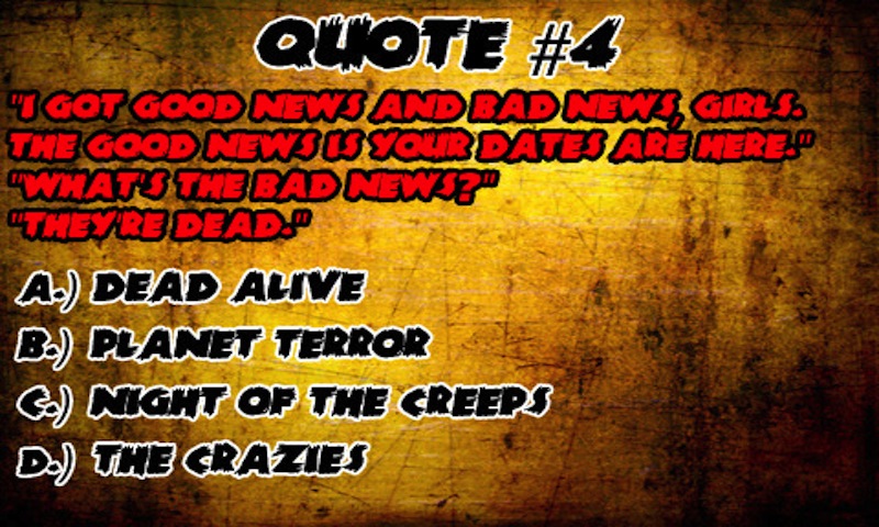 Name That Zombie Movie Trivia FREE:Amazon.com:Appstore for Android