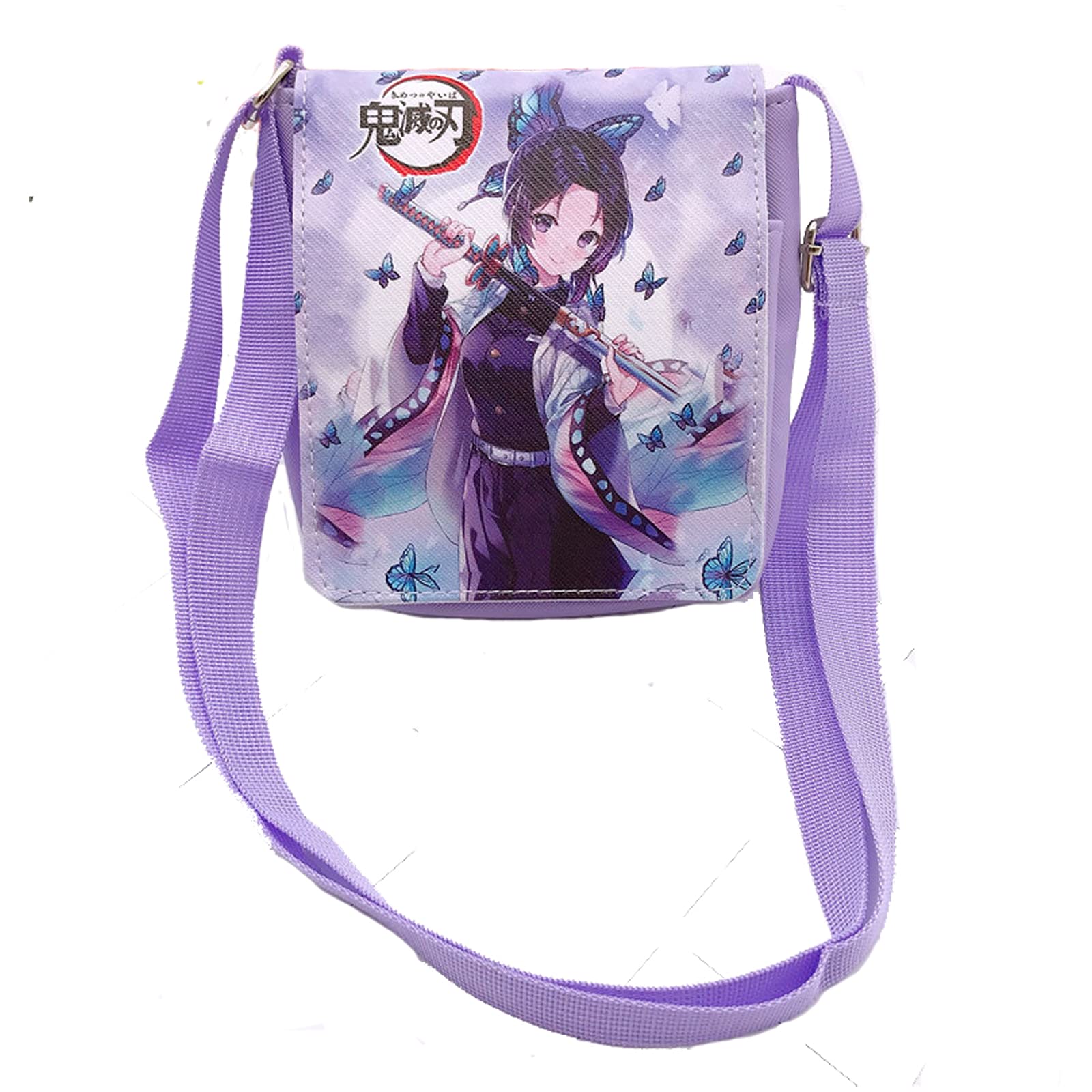 Buy Demon Slayer Shoulder Bags,Demon Slayer Backpack for Kochou Shinobu ...