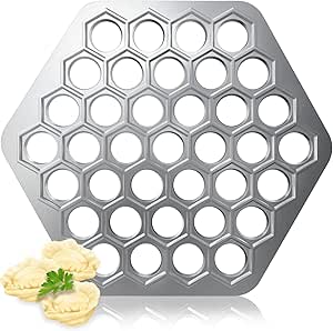 Amazon.com: Russian Ravioli Maker Dumplings Mold - Pelmeni Metal Mold ...