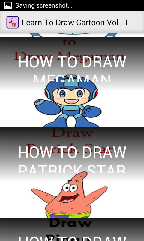 Learn To Draw Cartoon Vol -1 - App on Amazon Appstore