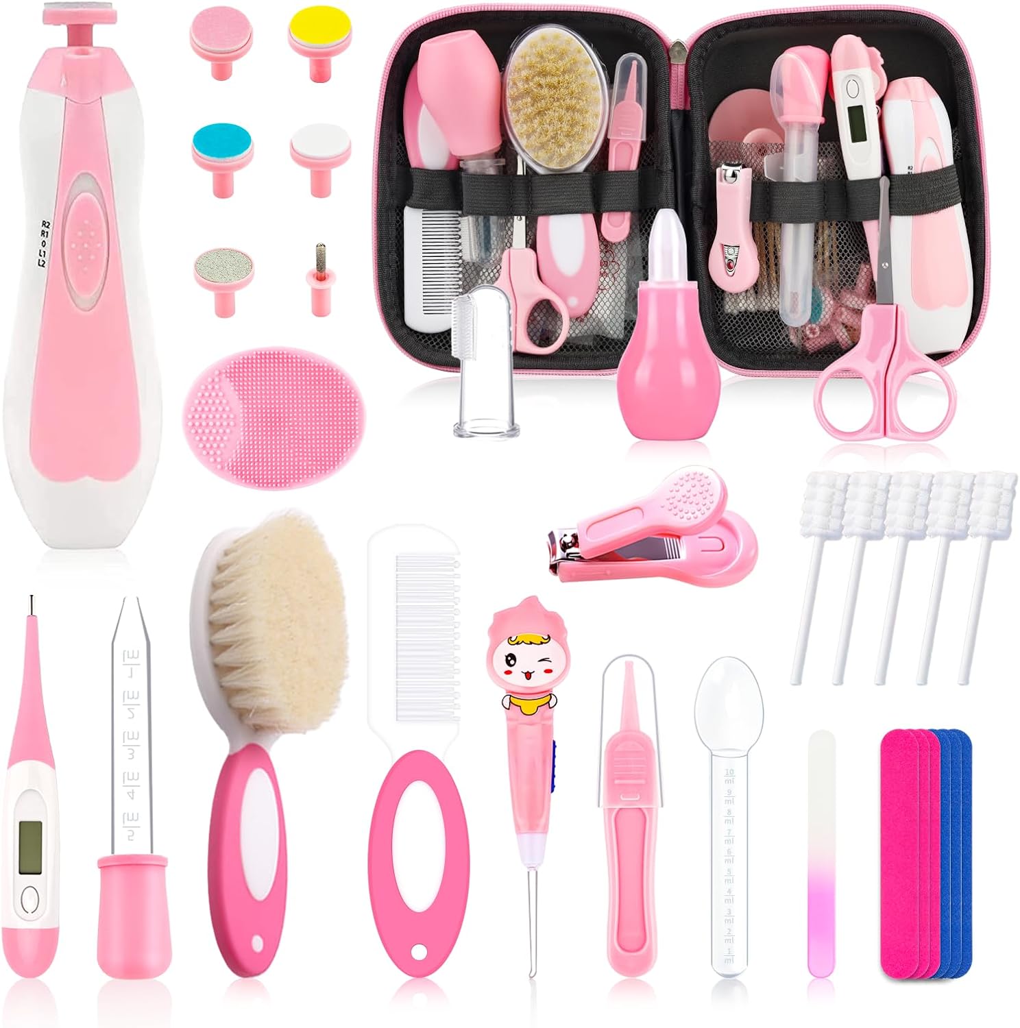 Amazon.com: Baby Healthcare and Grooming Kit for Newborn Kids, 32PCS ...