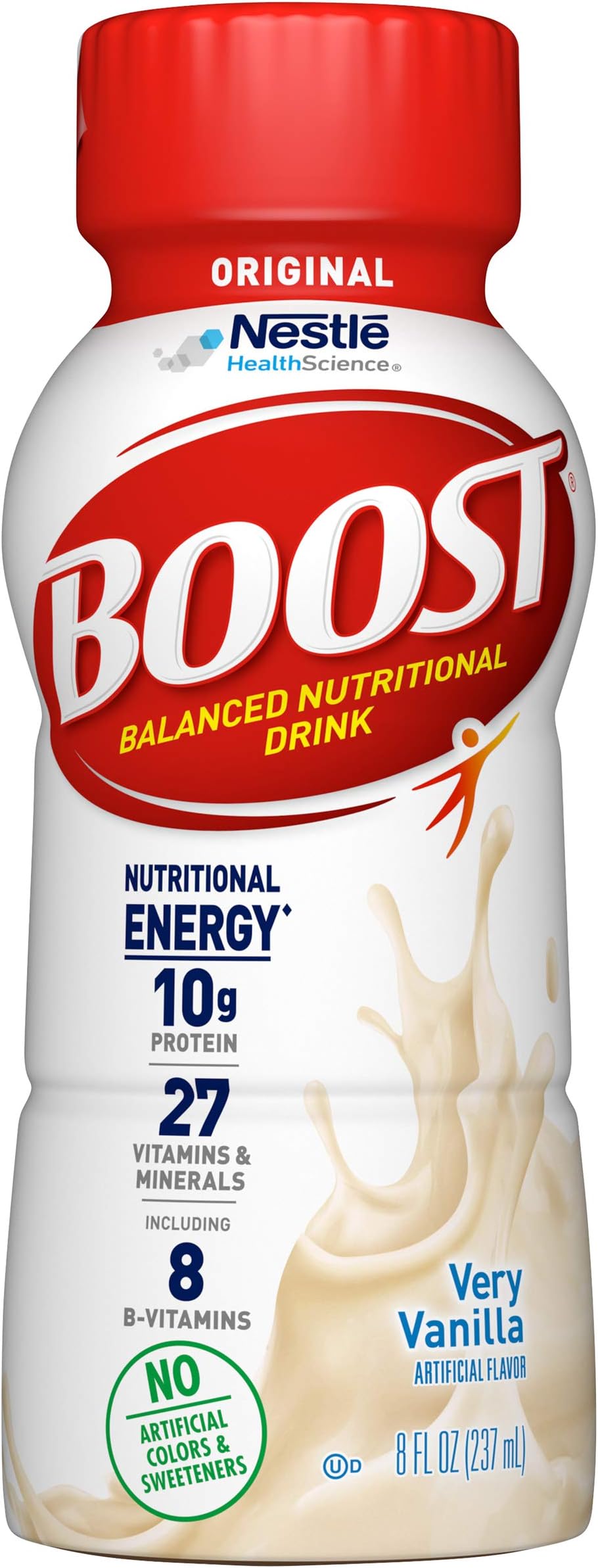 Amazon.com : BOOST Women Balanced Nutritional Drink, Very Vanilla, 8 ...