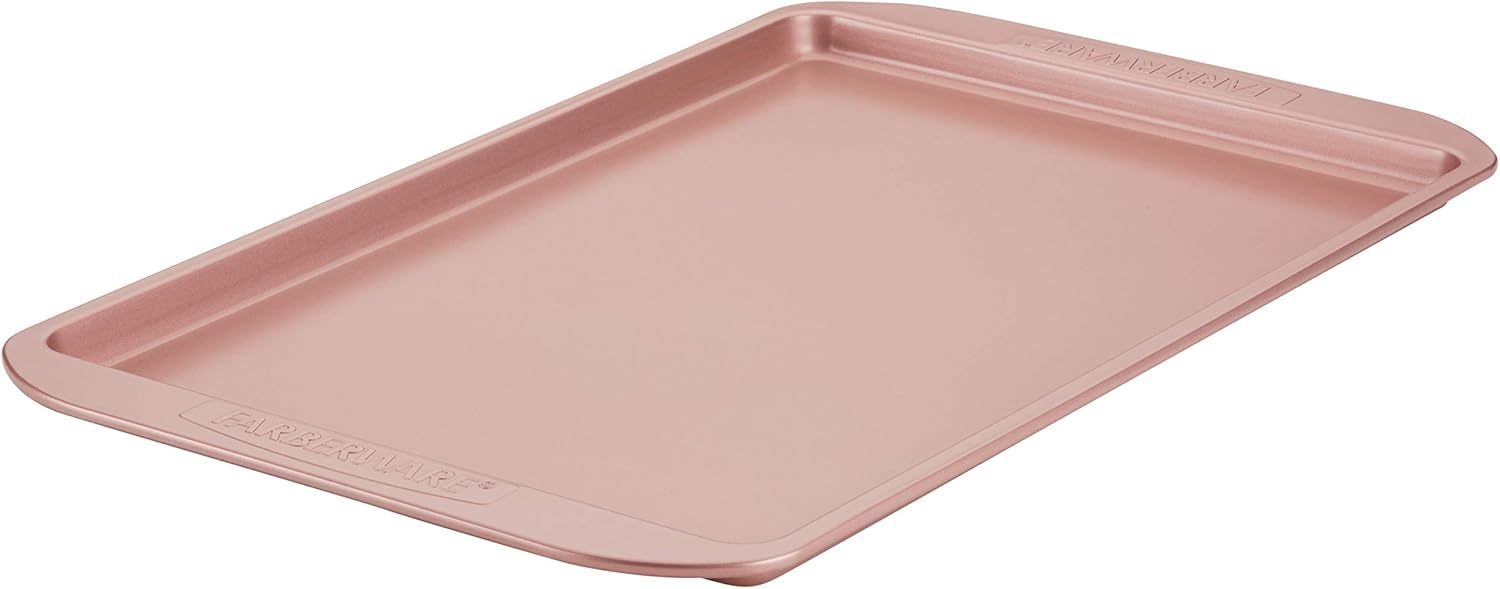 Amazon.com: Farberware Nonstick Bakeware, Nonstick Cookie Sheet ...