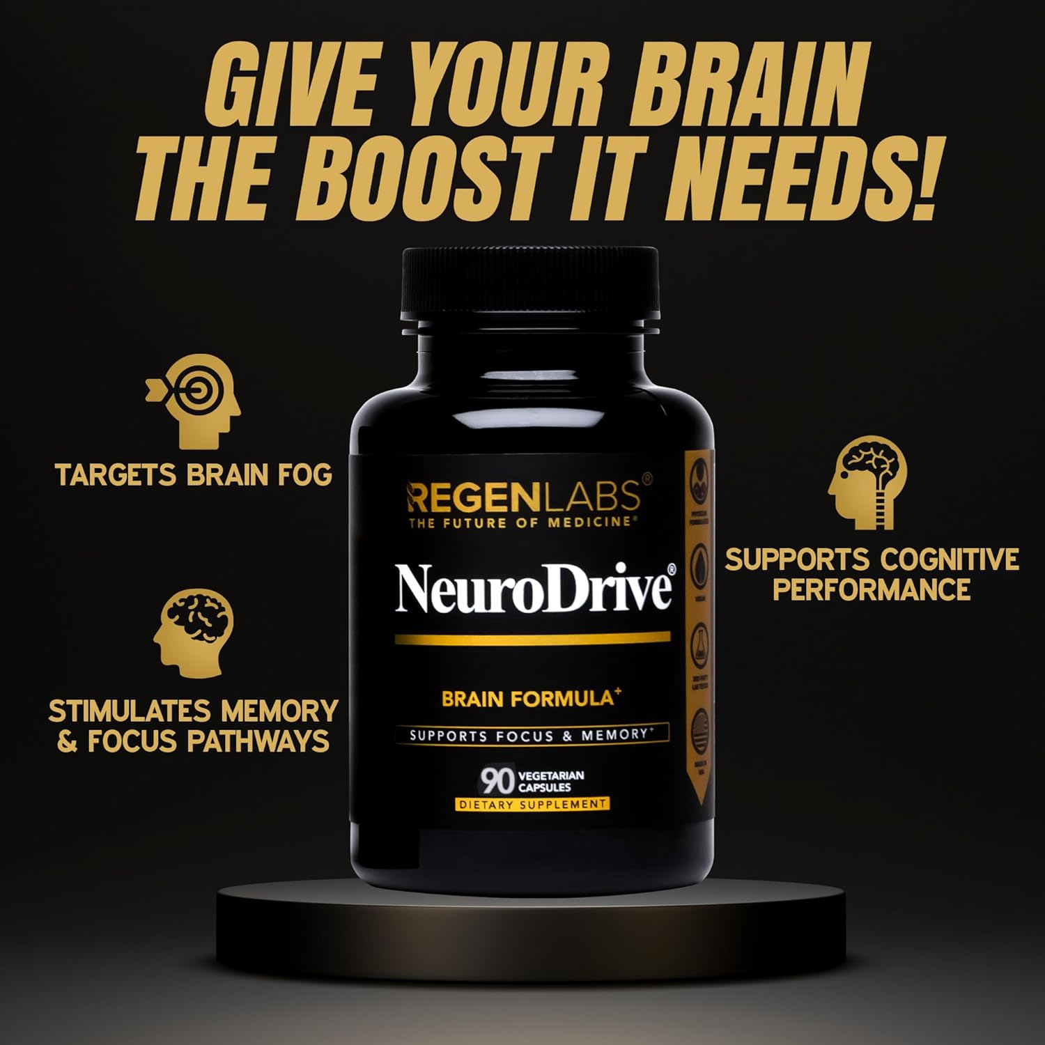 NeuroDrive - Advanced Memory & Focus Supplement for Nepal | Ubuy