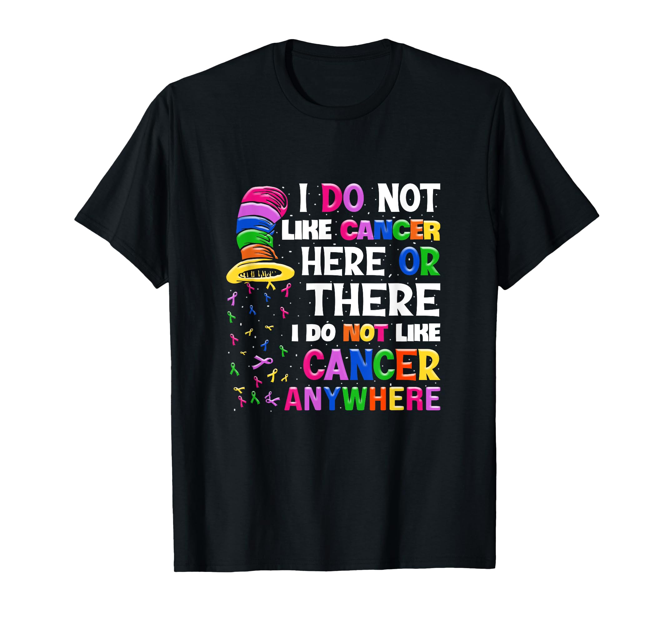 Amazon.com: I Do Not Like Cancer Here Or There I Do Not Like Cancer T ...