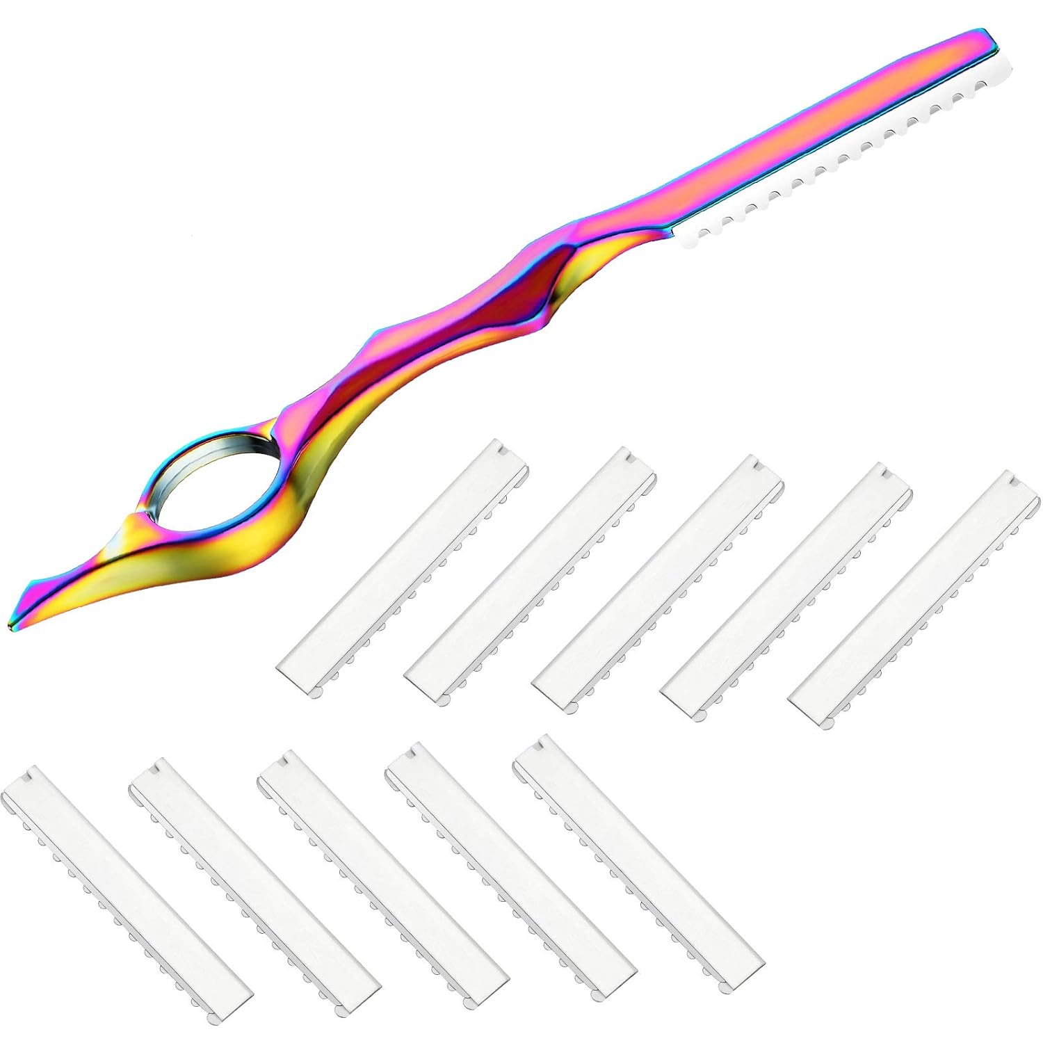 Amazon.com: Mudder 11 Pieces Styling Razor Thinning Comb and ...