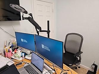 Amazon.com: MOUNT PRO Triple Monitor Mount for Max 32" Computer Screen ...