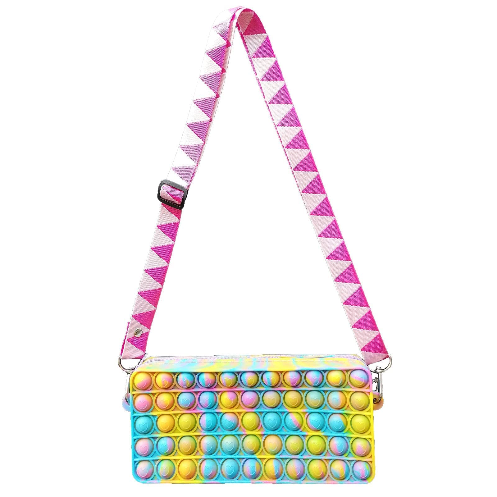 Buy umogy Pop Purse for Girls Women, pop Bag Sensory Pop Fidget Toy ...