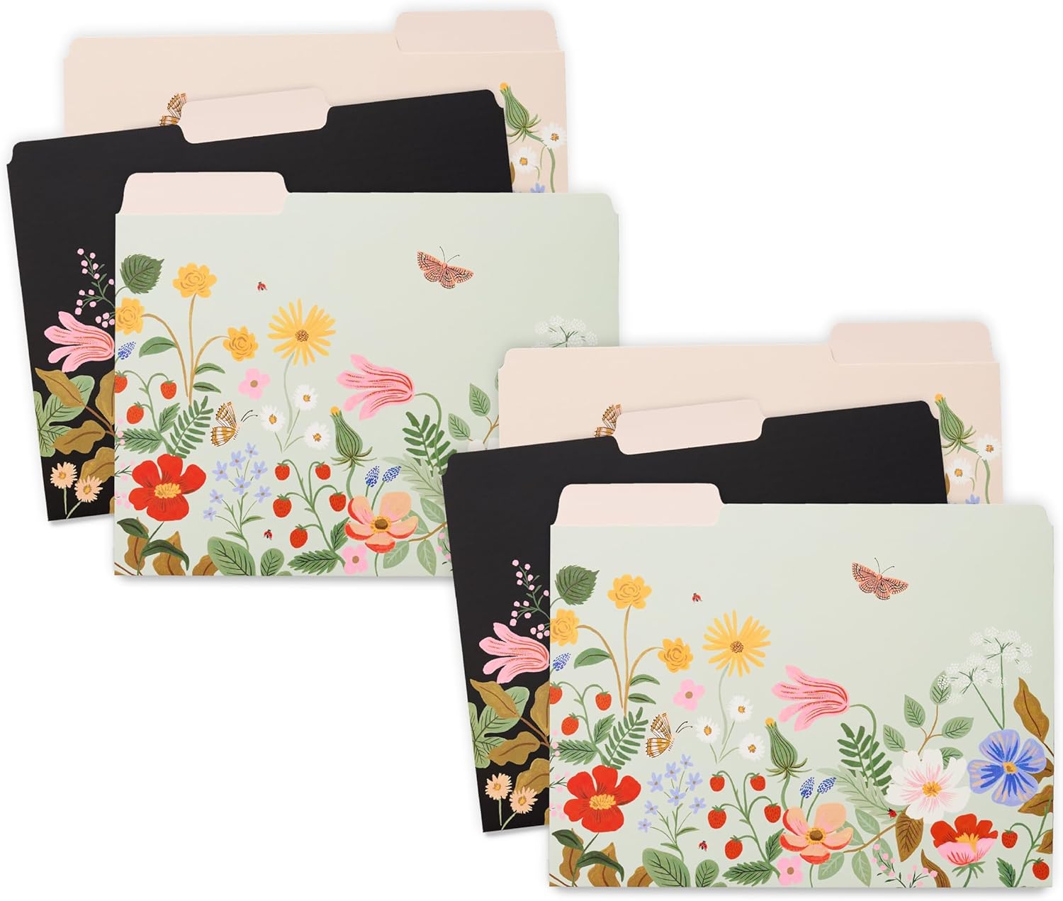 Amazon.com : RIFLE PAPER CO. File Folders Set of 12 | Organize in Style ...