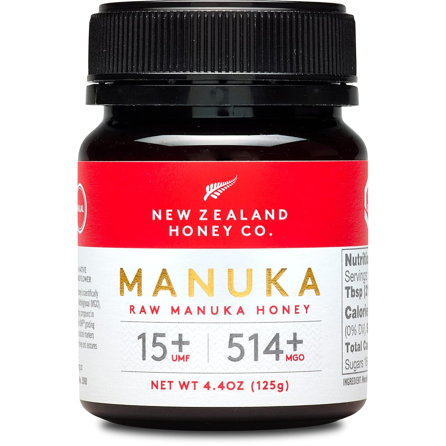 New Zealand Honey Co. Miel de manuka cruda UMF 15+ MGO 514 ...