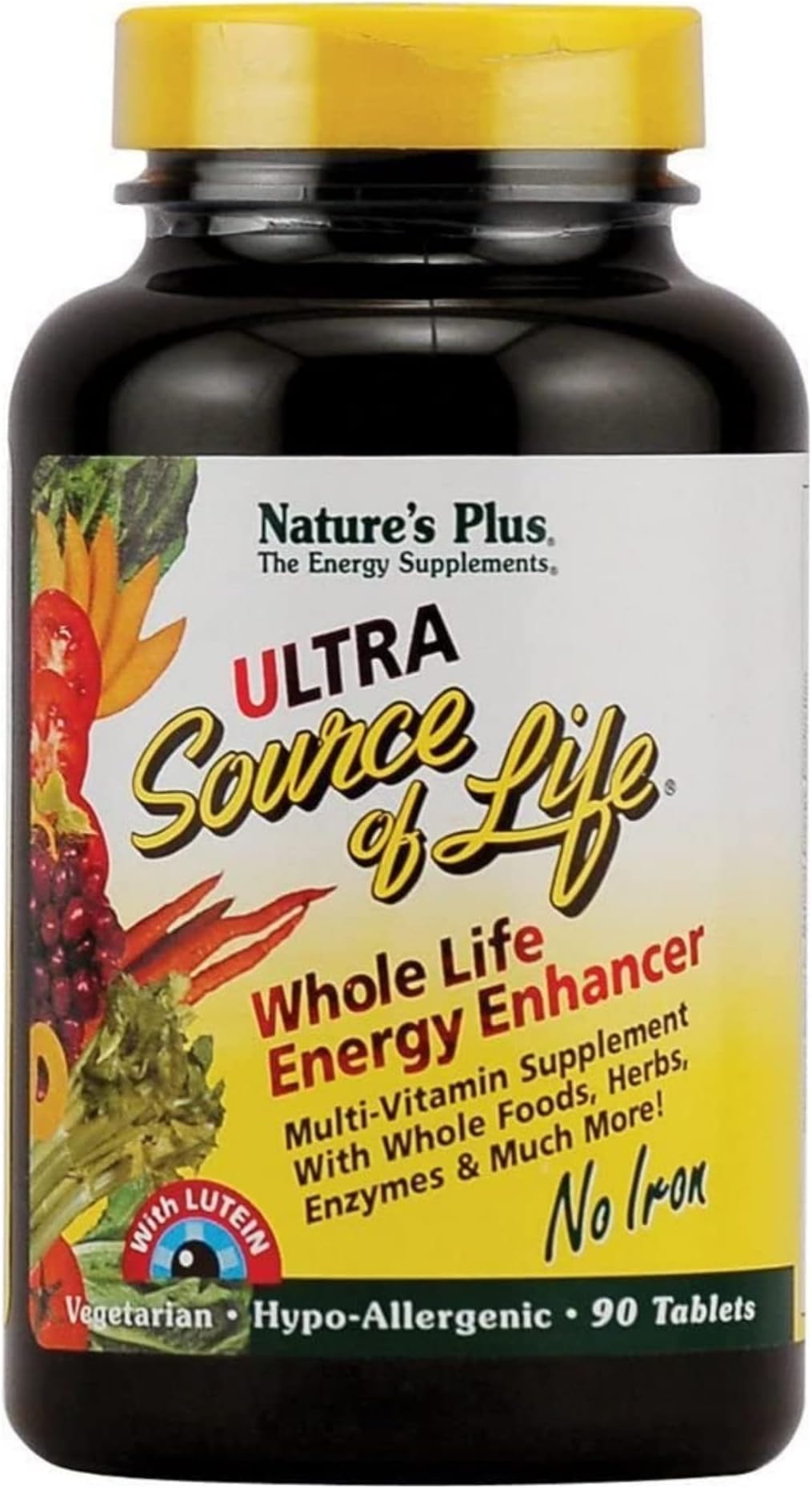 Amazon.com: NaturesPlus Source of Life RED Multivitamin - 90 Tablets ...