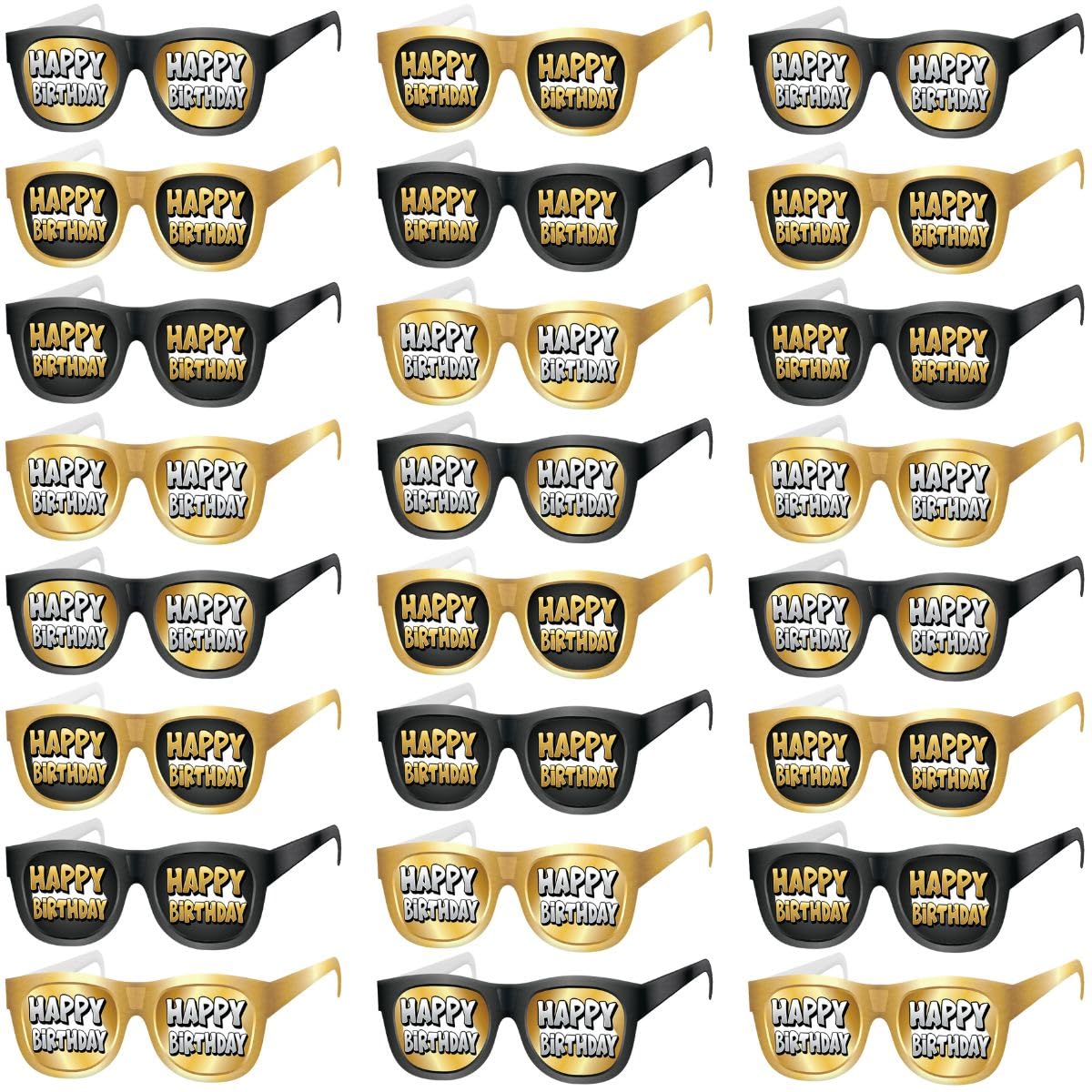 Happy Birthday Photo Booth Props Glasses Birthday Party Glasses for ...