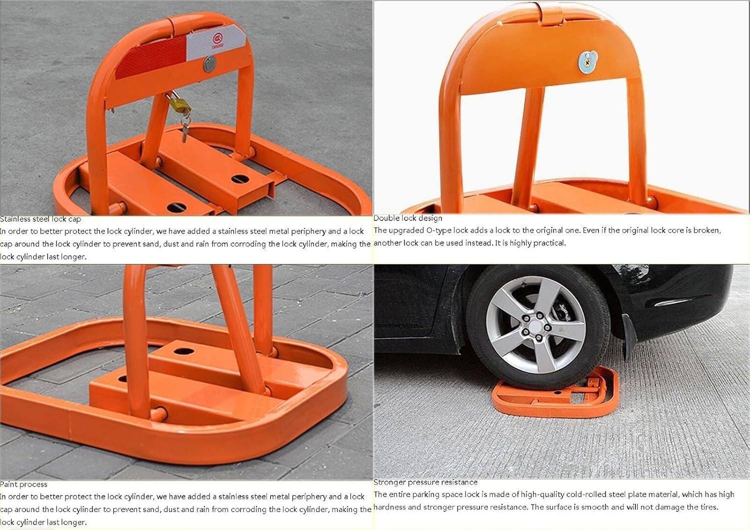 Parking Guardrails Parking Space Lock Detachable Car Sri Lanka | Ubuy