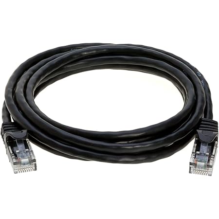 Amazon.com: Cables Direct Online 3ft Black Cat5e Ethernet Network Patch ...