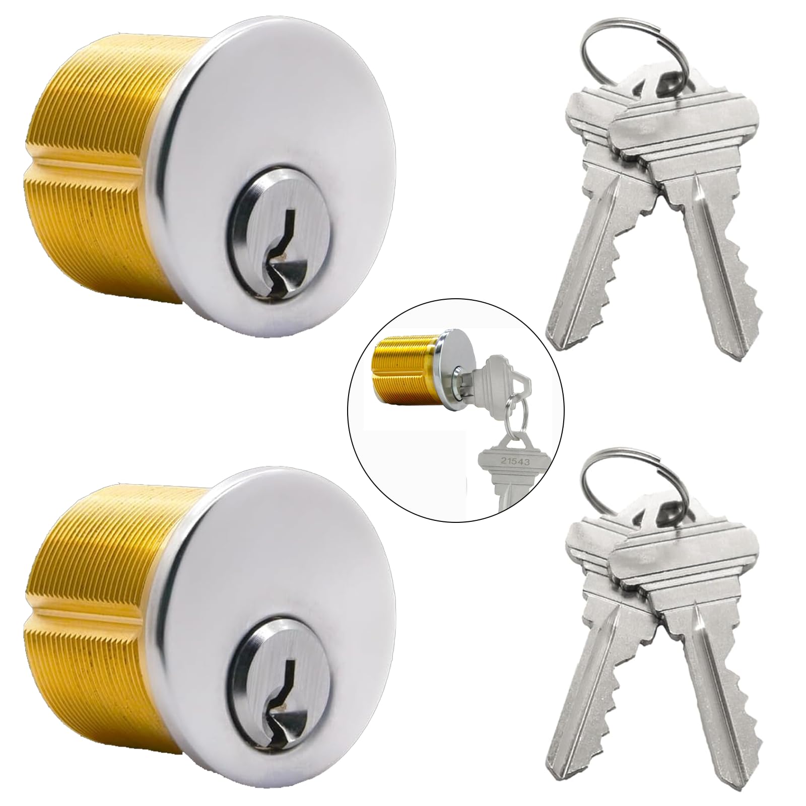 Mortise Cylinder Locks Nº 74970 Mortise Cylinder Entry Lock With