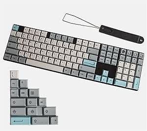 Amazon.com: FYINGKE 123 Keys/Set Necro Keycaps PBT Dye Sublimation Key ...