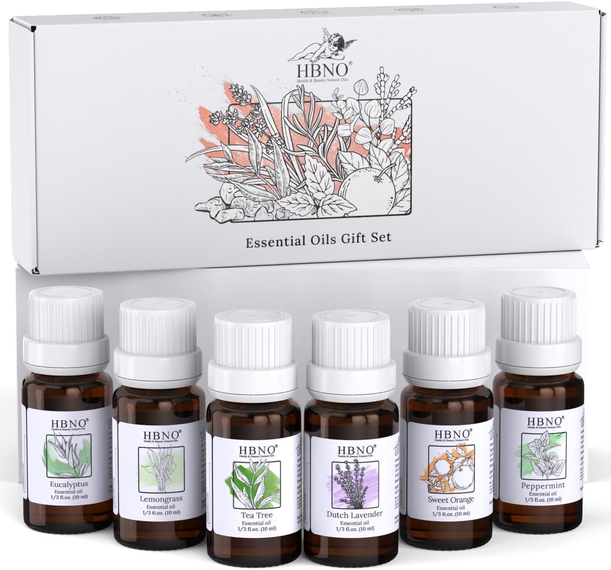 Amazon.com: Essential Oils Set, ESSLUX Top 6 Aromatherapy Oils for ...