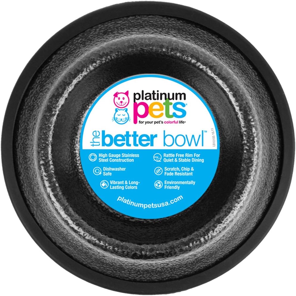 Pet Supplies : Platinum Pets Non-Embossed Non-Tip Stainless Steel Cat ...