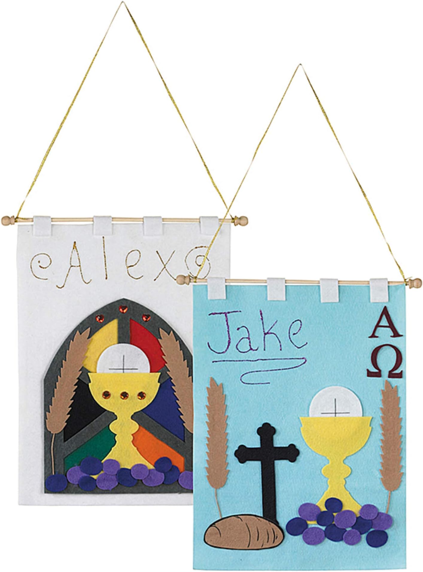 Amazon.com: First Holy Communion Banner Kit Arts and Crafts for ...