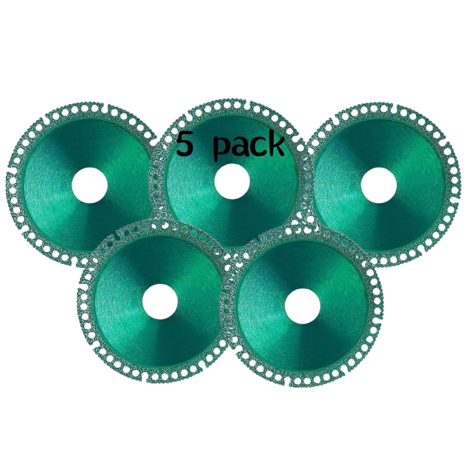 4 Inch Indestructible Disc for Grinder, Glass Cutting Disc 5 Pack - Cut ...