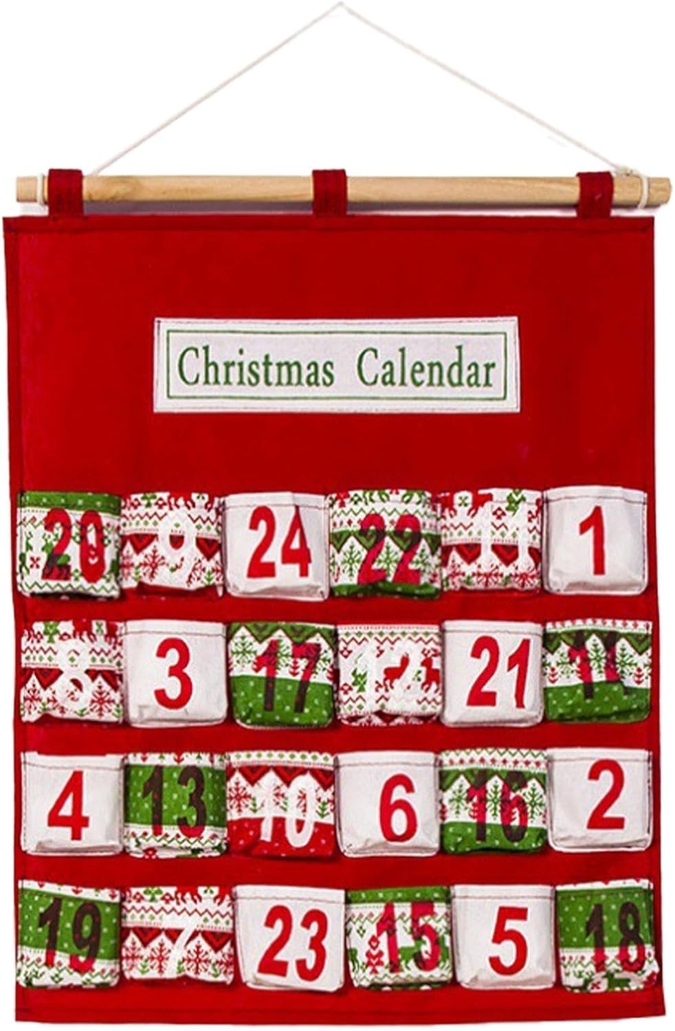 Calendrier De L'Avent Vide À Remplir Soi-même, Calendrier De L'Avent ...